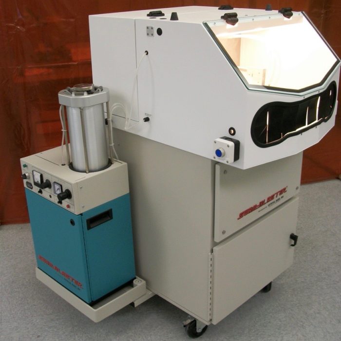 SWAM® Rotary Work Cell - Single Spindle Abrader - Crystal Mark Micro ...