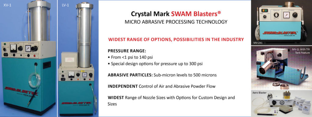 Home - Crystal Mark Micro Abrasive Technology, Products, Customer ...