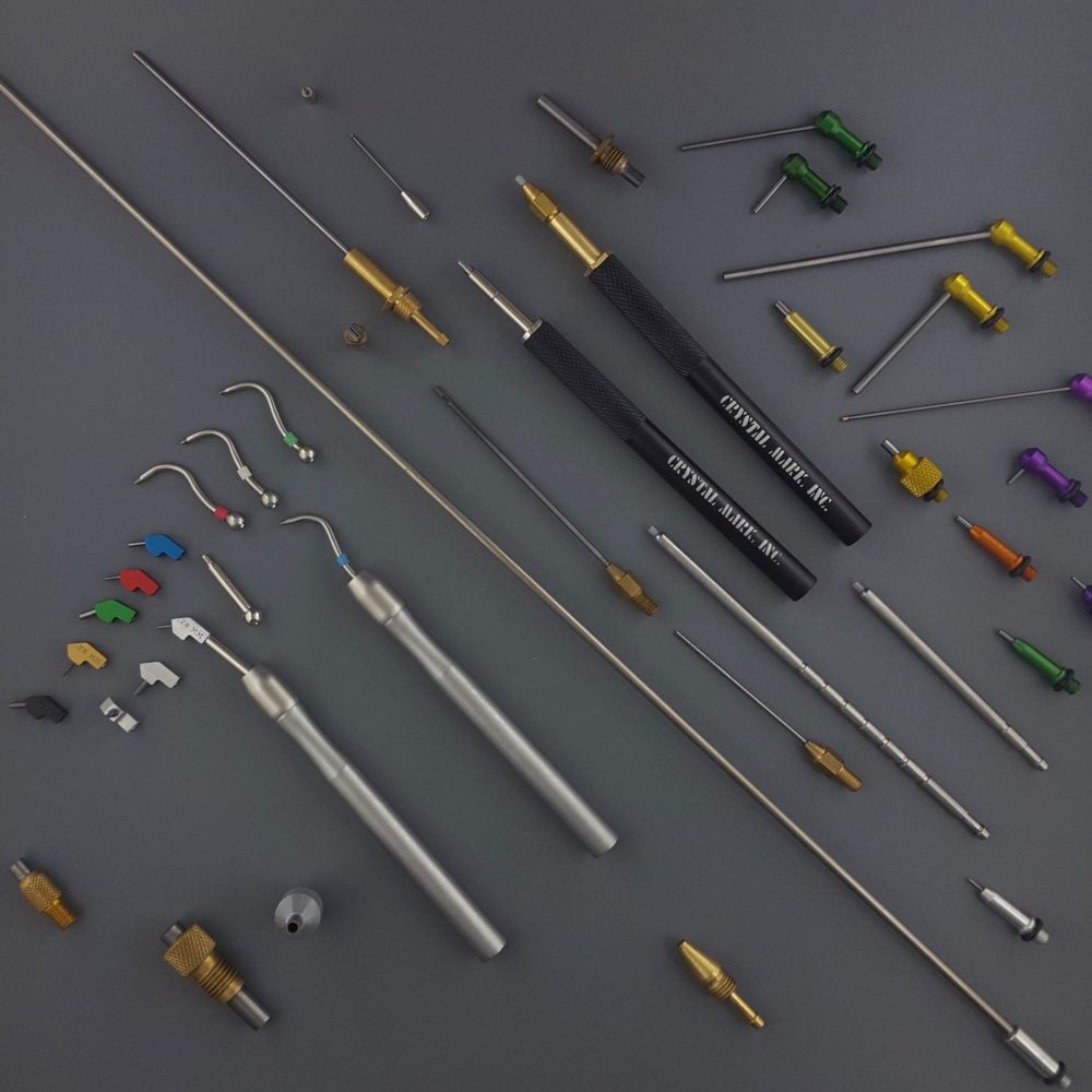 Micro Abrasive Process: Five Control Variables - Crystal Mark Micro ...