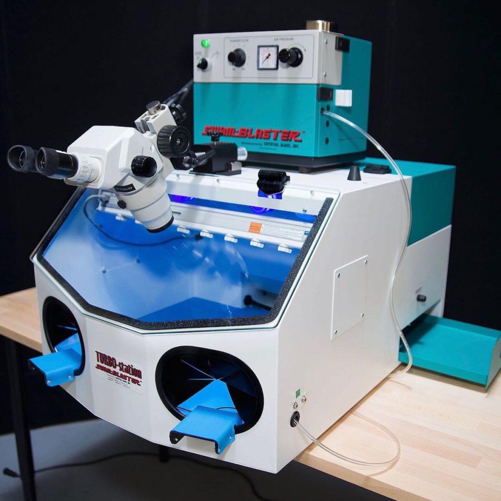 Bench Top Work Chambers with Built-In Dust Collection - Crystal Mark ...