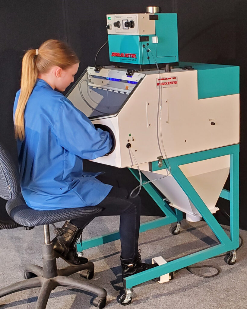 Work Center® - Crystal Mark Micro Abrasive Technology, Products, Customer Process Development